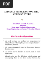 Bell Coleman Cycle Overview and Diagrams | PDF | Refrigeration | Air ...