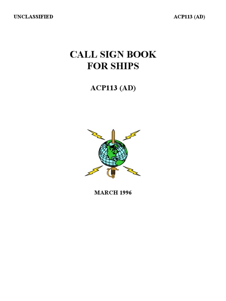 Naval Ship Call Signs