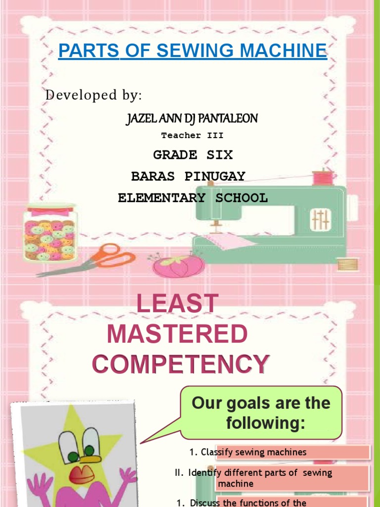 Sims Epp6 Partsofsewingmachine Japantaleon | PDF | Sewing Machine | Sewing