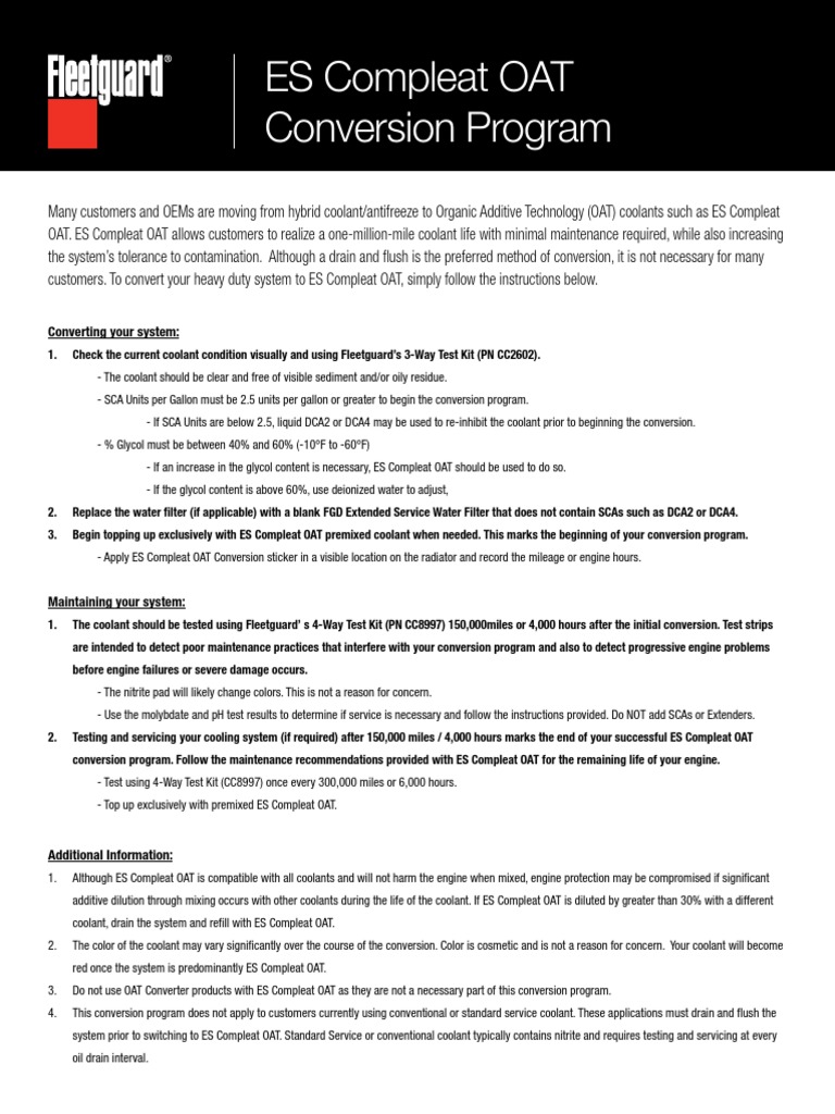 ES Compleat OAT Conversion Program: Converting Your System | PDF ...