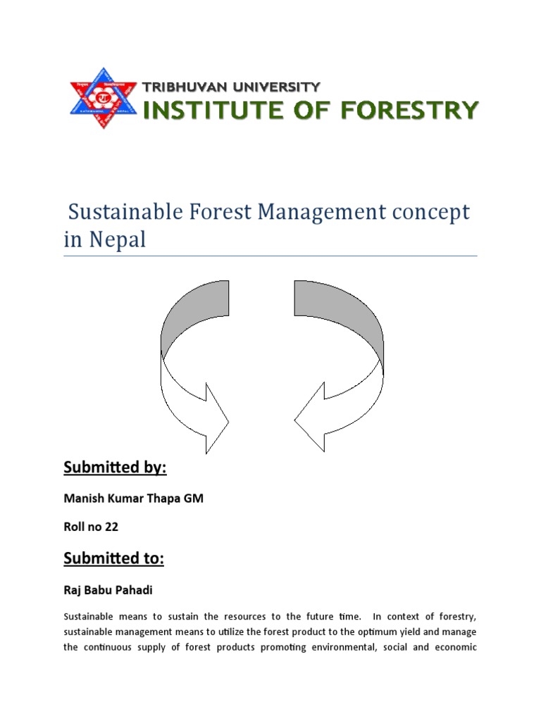 Sustainable Forest Management Concept in Nepal | PDF | Forestry ...