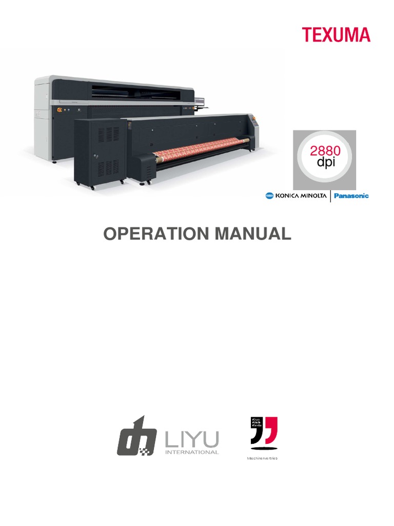 TEXUMA Operation-Manual | PDF | Printer (Computing) | Computer Keyboard