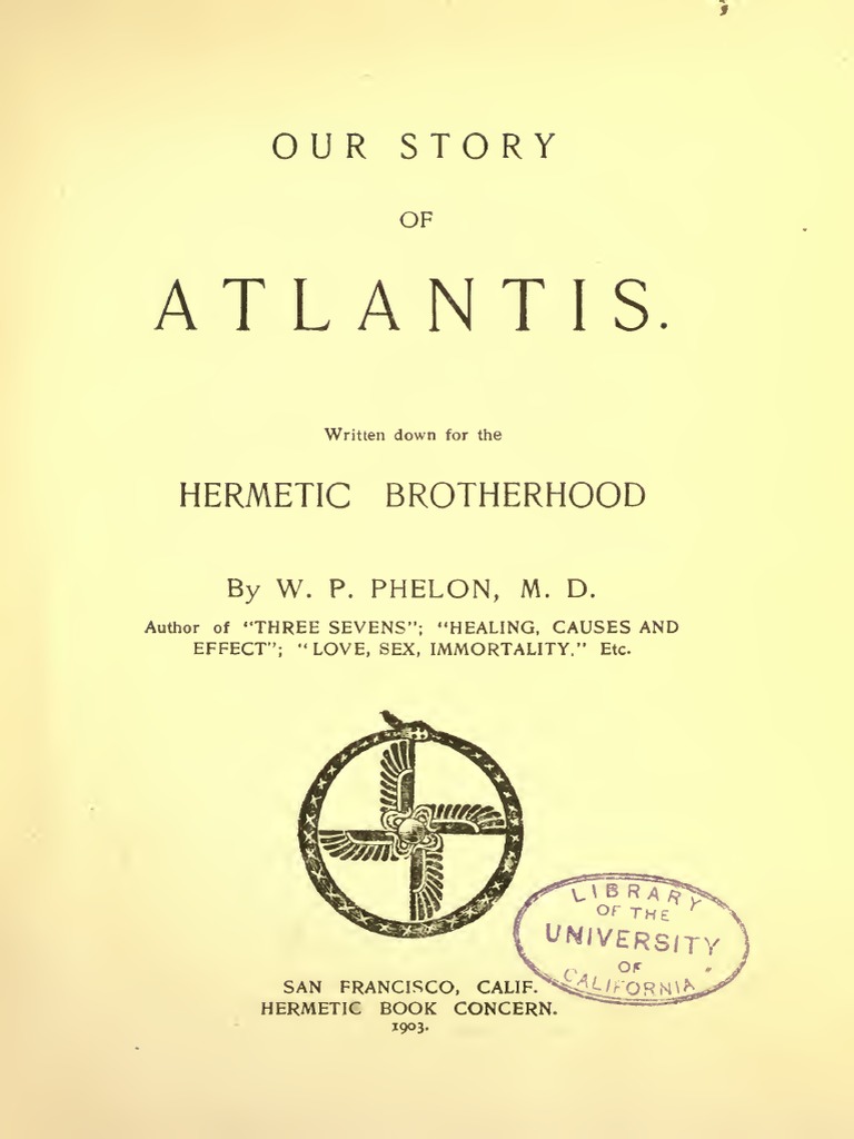 Our Story of Atlantis | PDF | Atlantis | Science