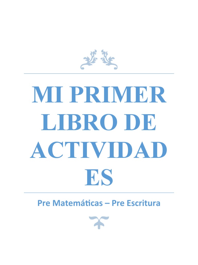 Mi Primer Libro de Actividades | PDF