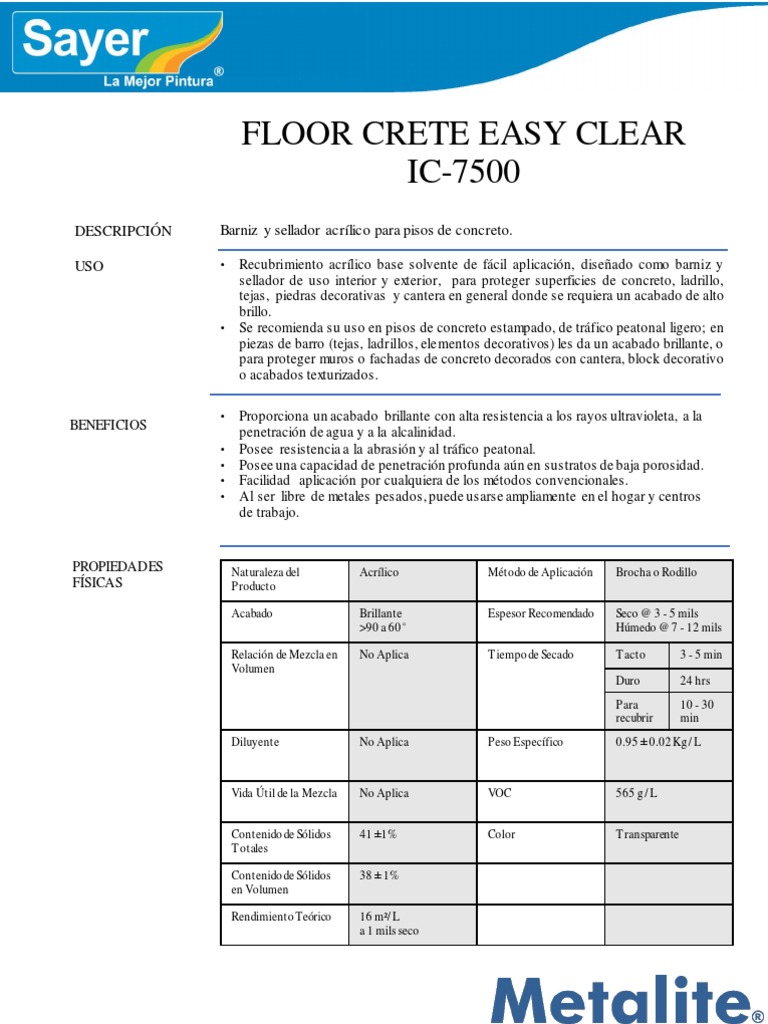 IC7500 | PDF | Cepillo | Hormigón