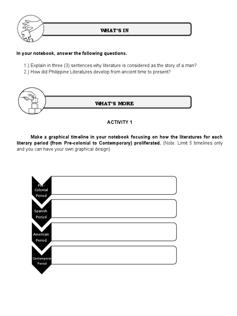 In Your Notebook, Answer The Following Questions | PDF