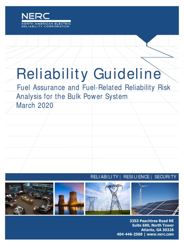 Fuel Assurance and Fuel-Related Reliability Risk Analysis For The Bulk ...