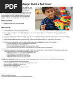 Tallest Paper Tower Challenge | PDF | Tower