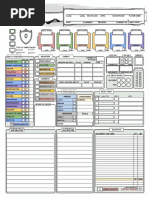 The Expanse RPG Character Sheet | PDF | Weightlessness | Leisure