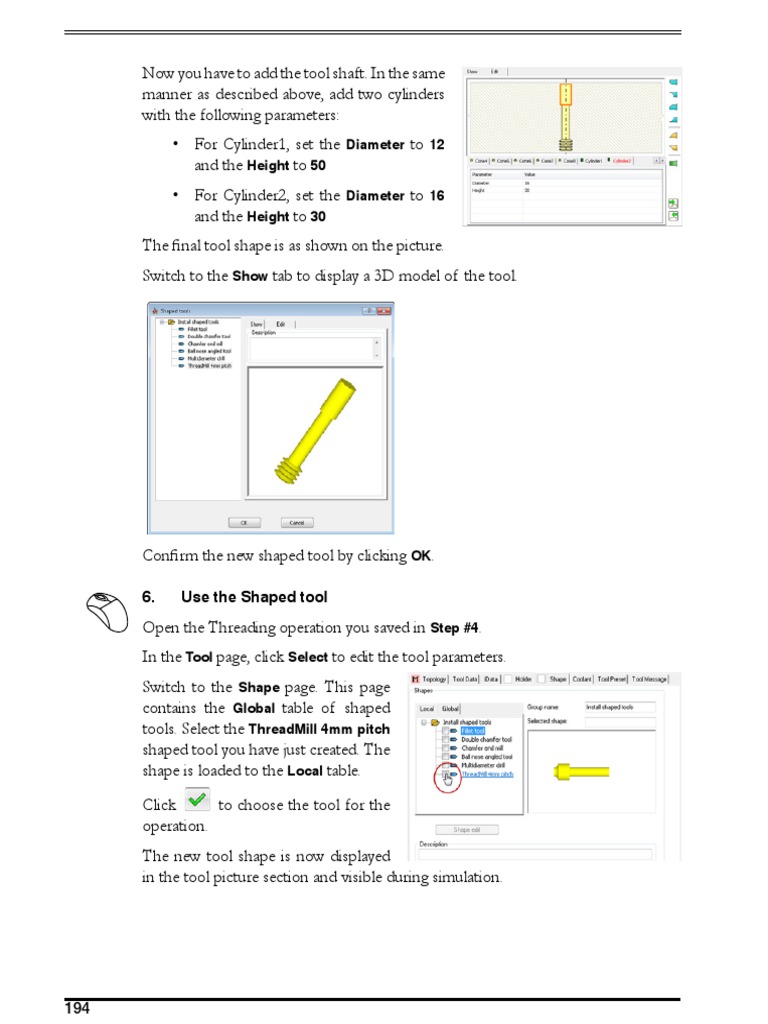 SolidCAM Threading & Engraving Guide | PDF | Cartesian Coordinate ...