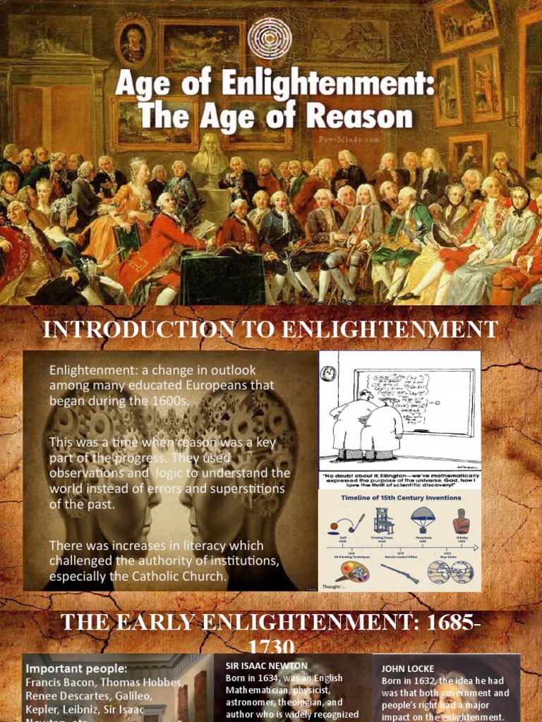 Enlightenment | PDF | Age Of Enlightenment | Industrial Revolution