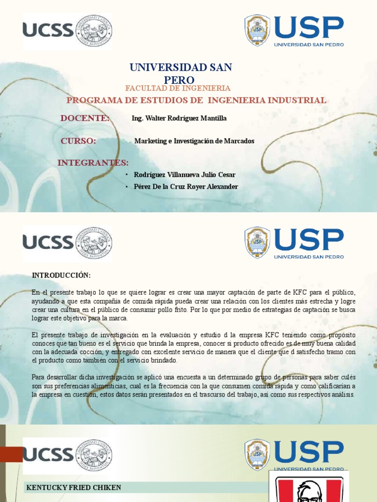 Expocición Final | PDF | Empresas | Investigación de mercado