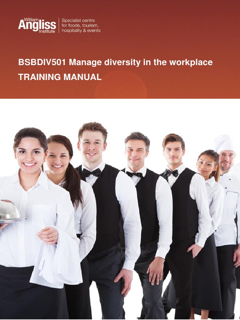 BSBDIV501 Manage Diversity in The Workplace | PDF | Diversity (Business) | Multiculturalism