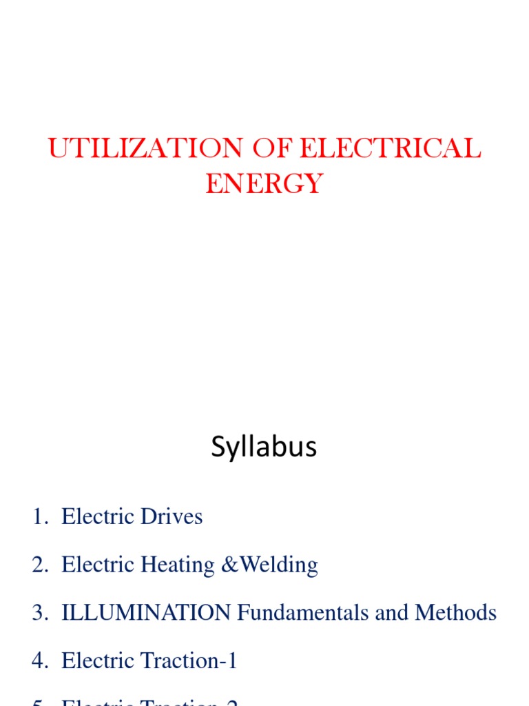 Uee Unit-1 Electrical Drives | PDF | Electric Motor | Electric Generator