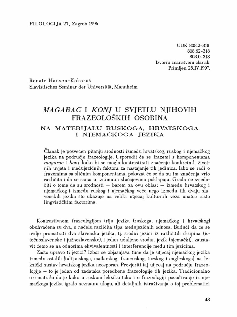 043 052 Filologija 27 Hanses Kokorus | PDF