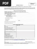 DOSH 1 Accident Notification Form 2018 | PDF | Patient | Employment