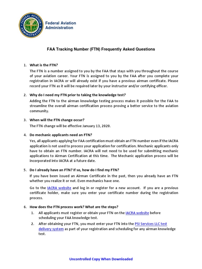 Federal Aviation Administration: IACRA Website | PDF | Federal Aviation ...