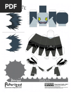 Demon Slayer - Inosuke Hashibira Papercraft | PDF