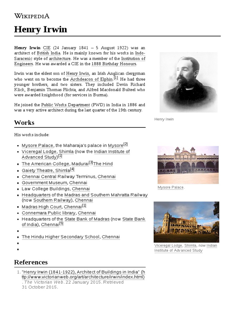 Henry Irwin | PDF | Business