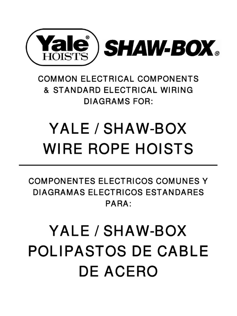 All STD Wire Rope Wiring Diag | PDF | Wire | Electrical Engineering
