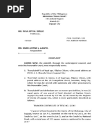 Information (Sample) | PDF | Prosecutor | Crime & Violence