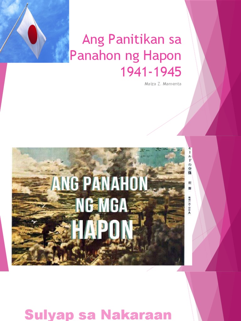 Maikling Kwento Sa Panahon NG Hapon | PDF