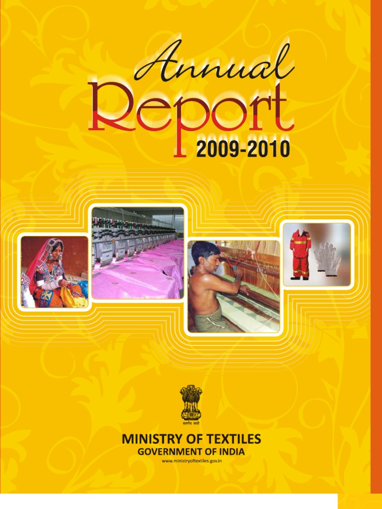 Annual Report Textile Industry | PDF | Cotton | Textile Manufacturing