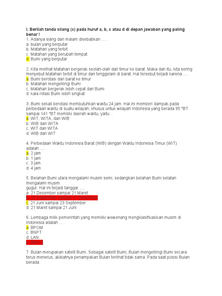 Soal Ipa | PDF | Sains & Matematika