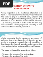 Class V. Cavity Preparation | PDF | Tooth Enamel | Mouth