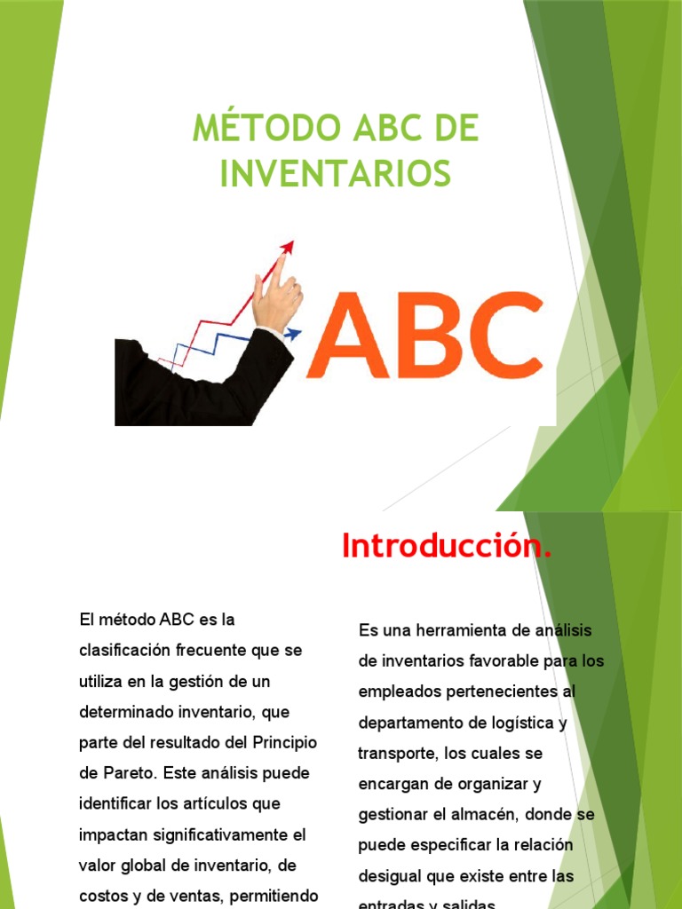 Metodo Abc | PDF | Inventario | Costo