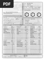 Star Wars RPG (D6) - Character Sheet v1.1 | PDF | Role Playing ...