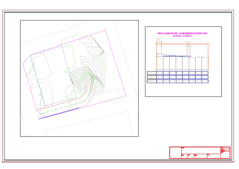 Proyecto Acceso Loza-A3 | PDF