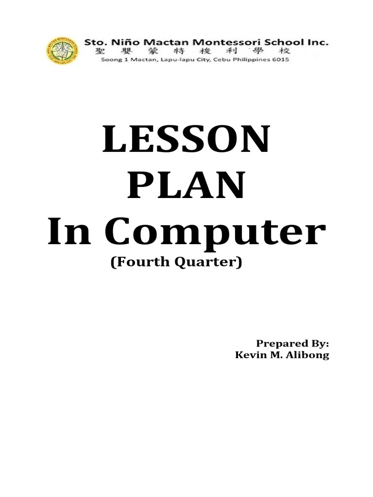 Lesson Plan in Computer: (Fourth Quarter) | PDF | Dynamic Web Page ...