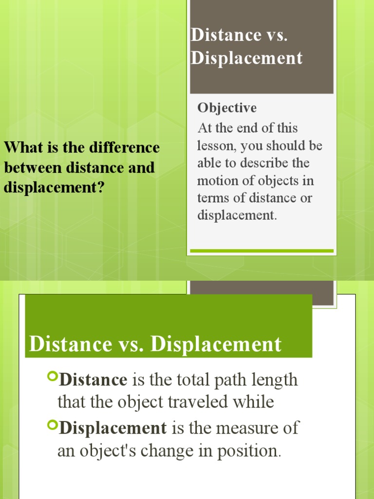 Distance vs. Displacement: What Is The Difference Between Distance and ...