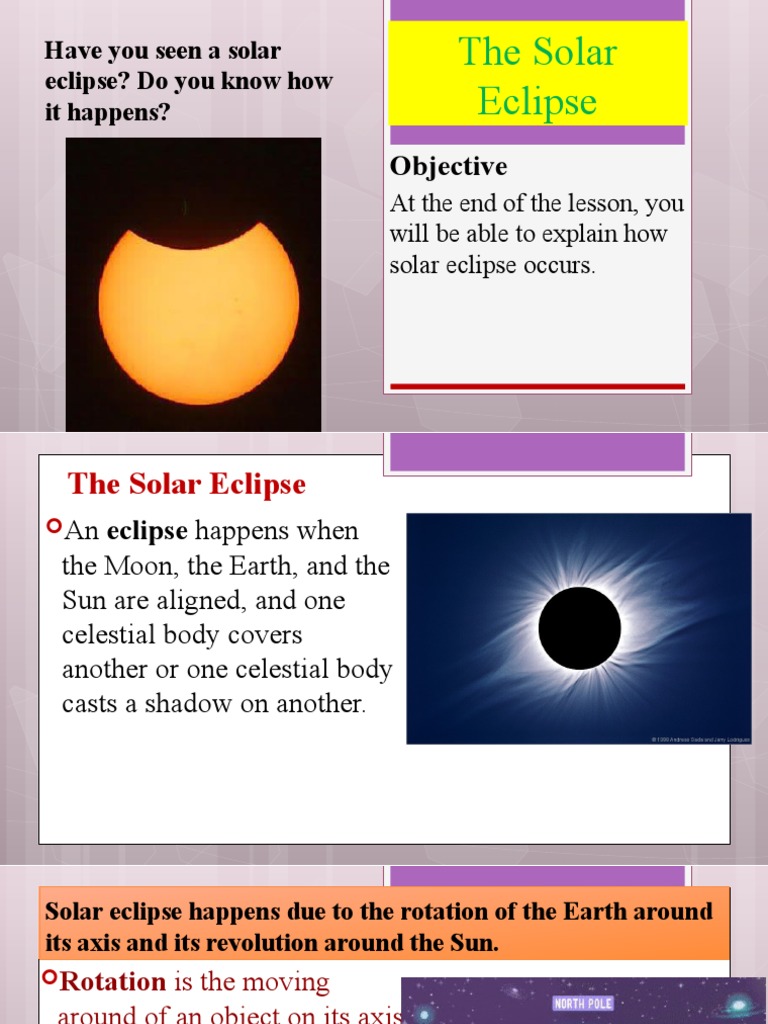The Solar Eclipse | Download Free PDF | Solar Eclipse | Eclipse