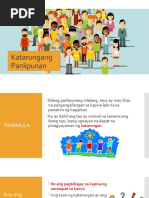 Karapatan at Tungkulin NG Tao Sa Lipunan | PDF
