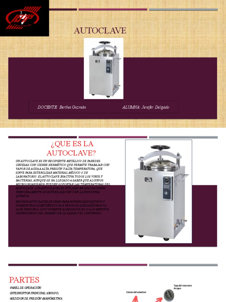 Uso y Funcionamiento del Autoclave | PDF | Equipo | Materiales