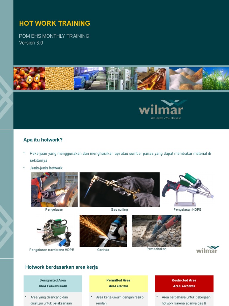 Panduan Pelatihan Hot Work EHS | PDF