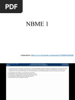 NBME 15 BLOCK 1-4 (No Answers Version) | PDF | Streptococcus | Vagus Nerve
