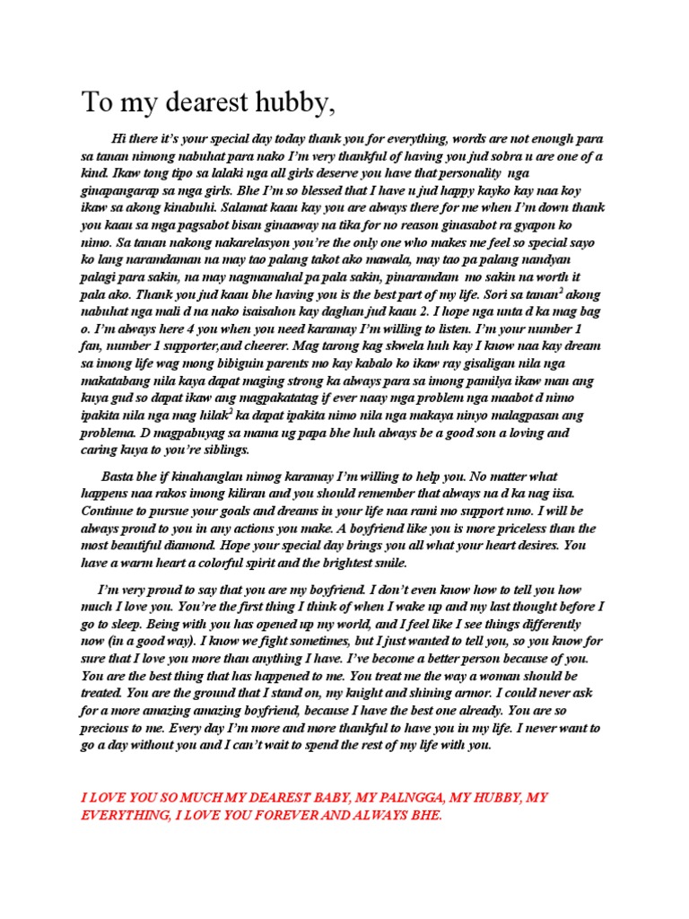 Birthday Message | PDF