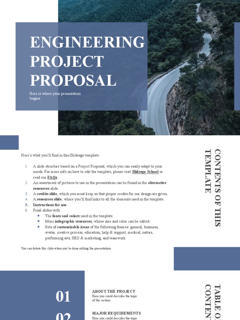 Engineering Project Proposal Template | PDF