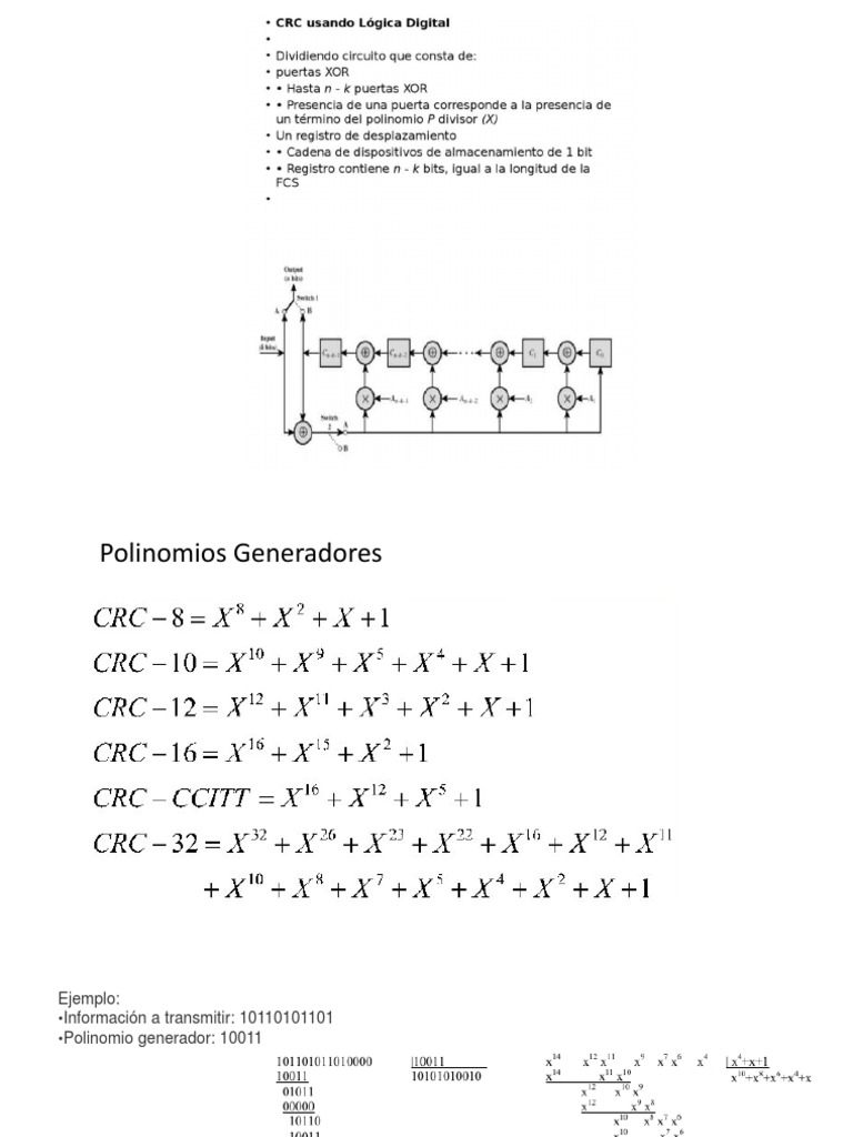 Ejemplo CRC | PDF