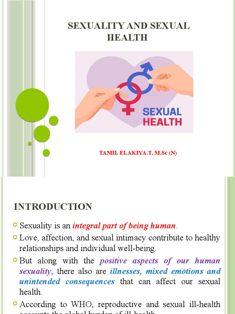 Sexuality and Sexual Health | PDF | Human Sexual Activity | Human Sexuality