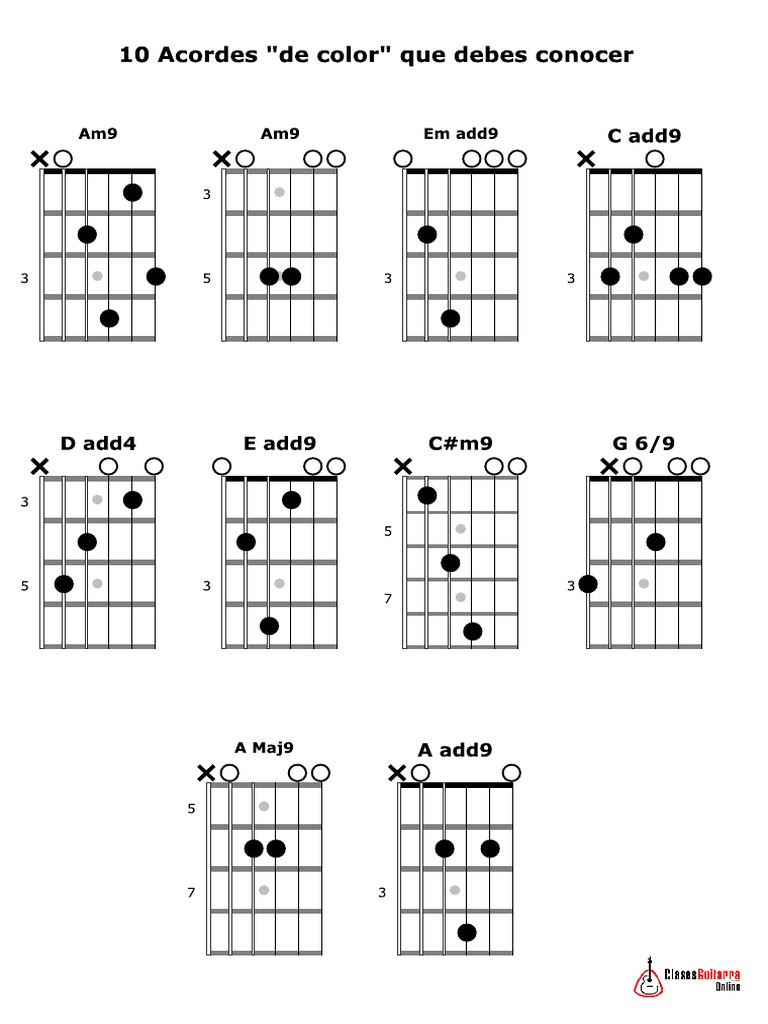 10 Acordes de Color | PDF