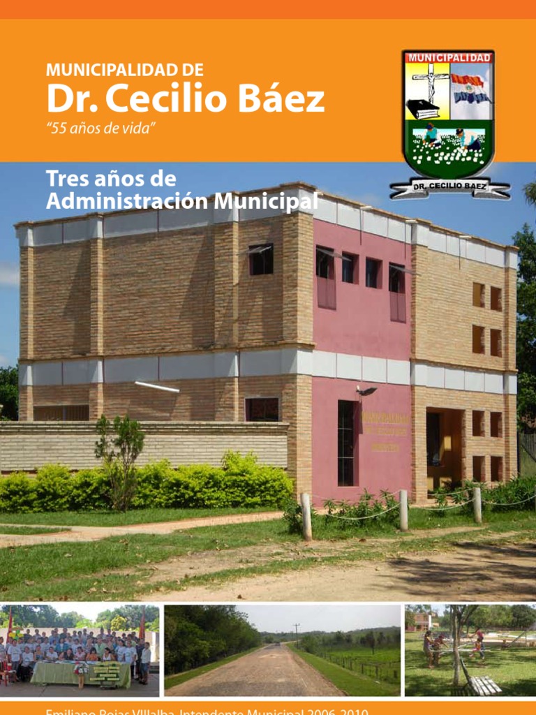 Municipalidad Dr. Cecilio Báez | PDF | Agricultura | Presupuesto