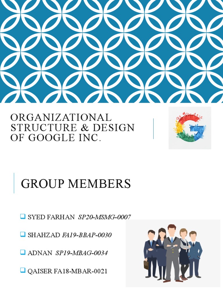 Google Inc. Organizational Structure Overview | PDF | Organizational ...