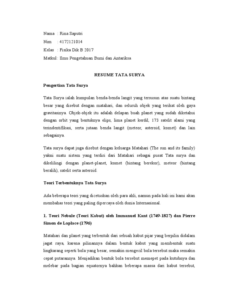 Resume Tata Surya | PDF