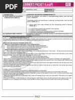 Fourth Quarter Tle 6 - Module: Page - 1 | PDF | Varnish | Crafts