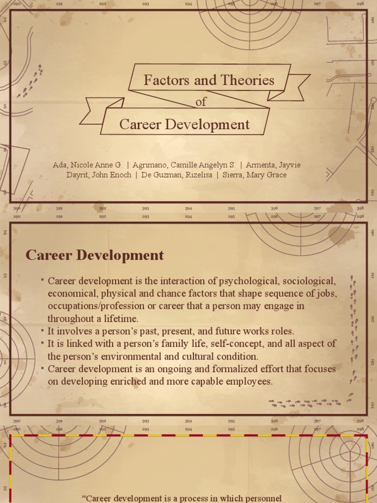 Career Development Theories and Factors | PDF | Choice | Competence ...