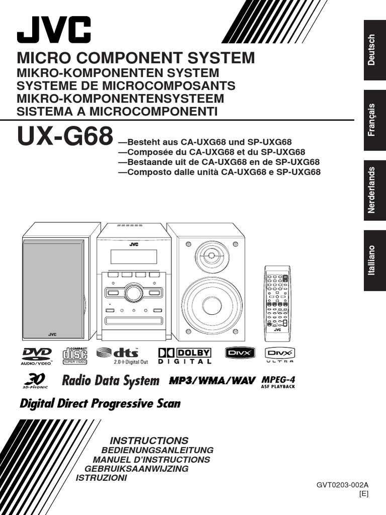 JVC Ux-G68 | PDF